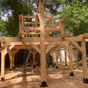 14x20' Timber Frame Kit - Etsy UK