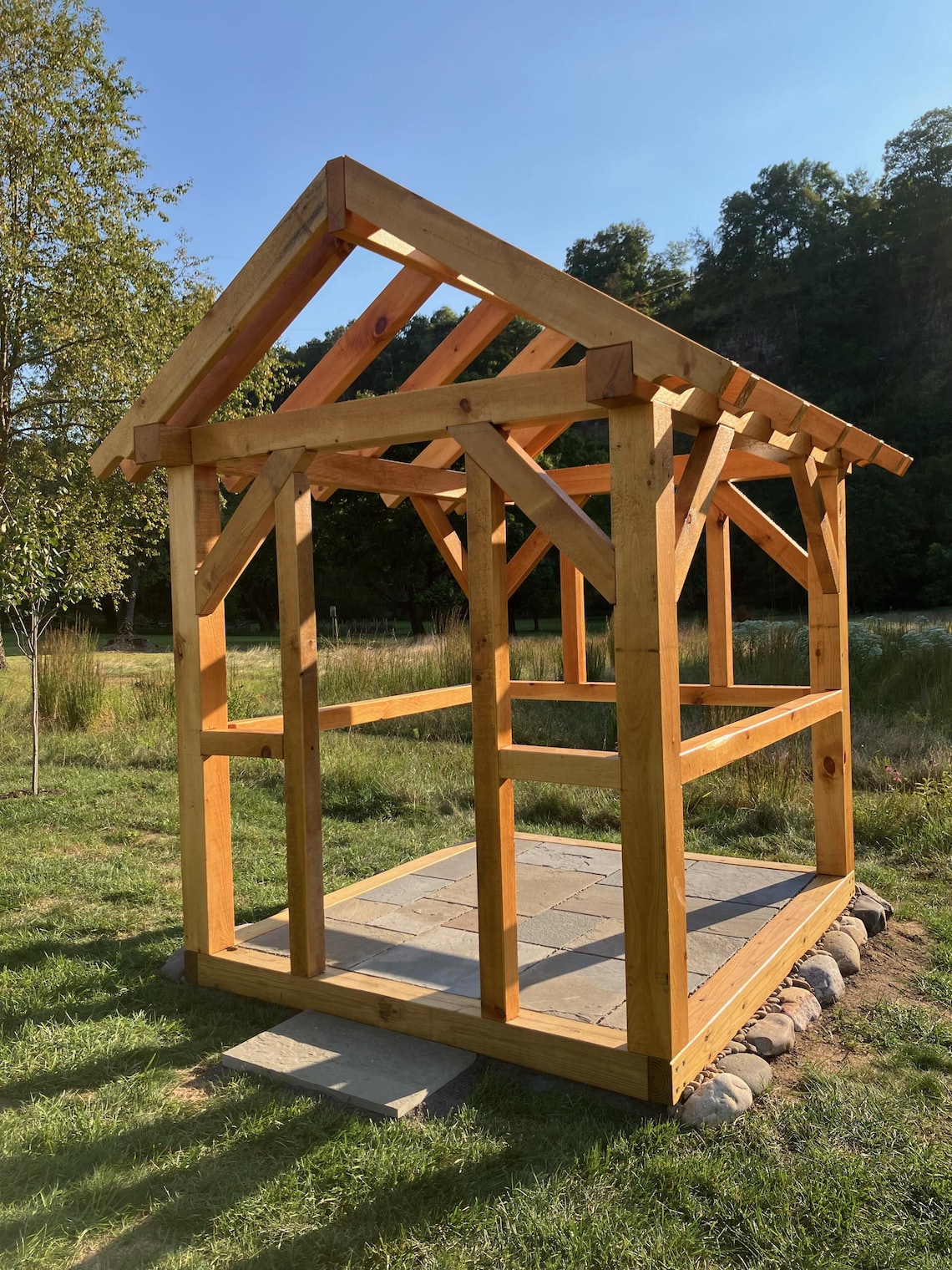 8'x10' Timber Frame- 100% Precut, Labeled and Ready to Assemble - Etsy