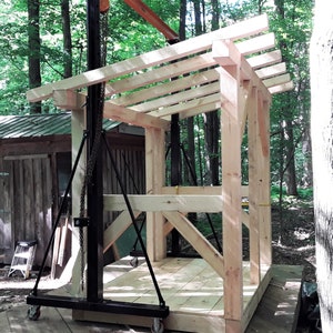 6x8' Timber Frame Kit - Etsy