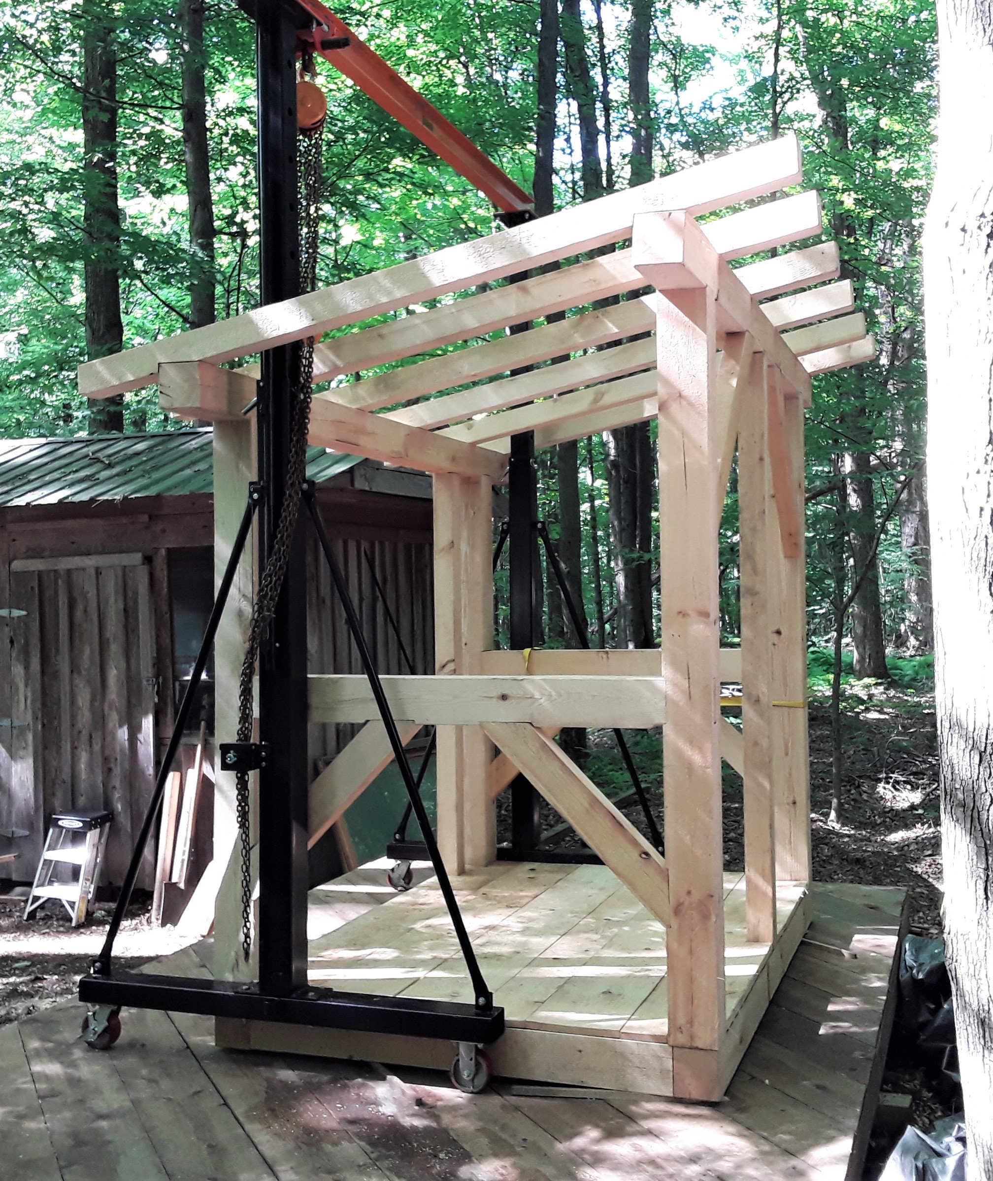 6x8' Timber Frame Kit - Etsy