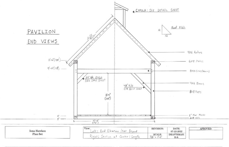 16'x20' Timber Frame Kit Structure - Etsy
