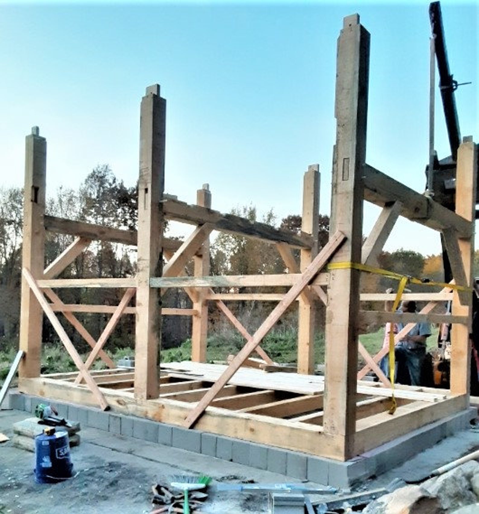 12x16' Timber Frame Kit - Etsy