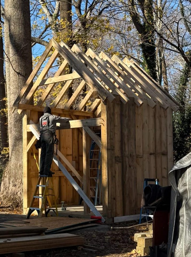 10'x10' Timber Frame - 100% Precut, Labeled and Ready to Assemble - Etsy