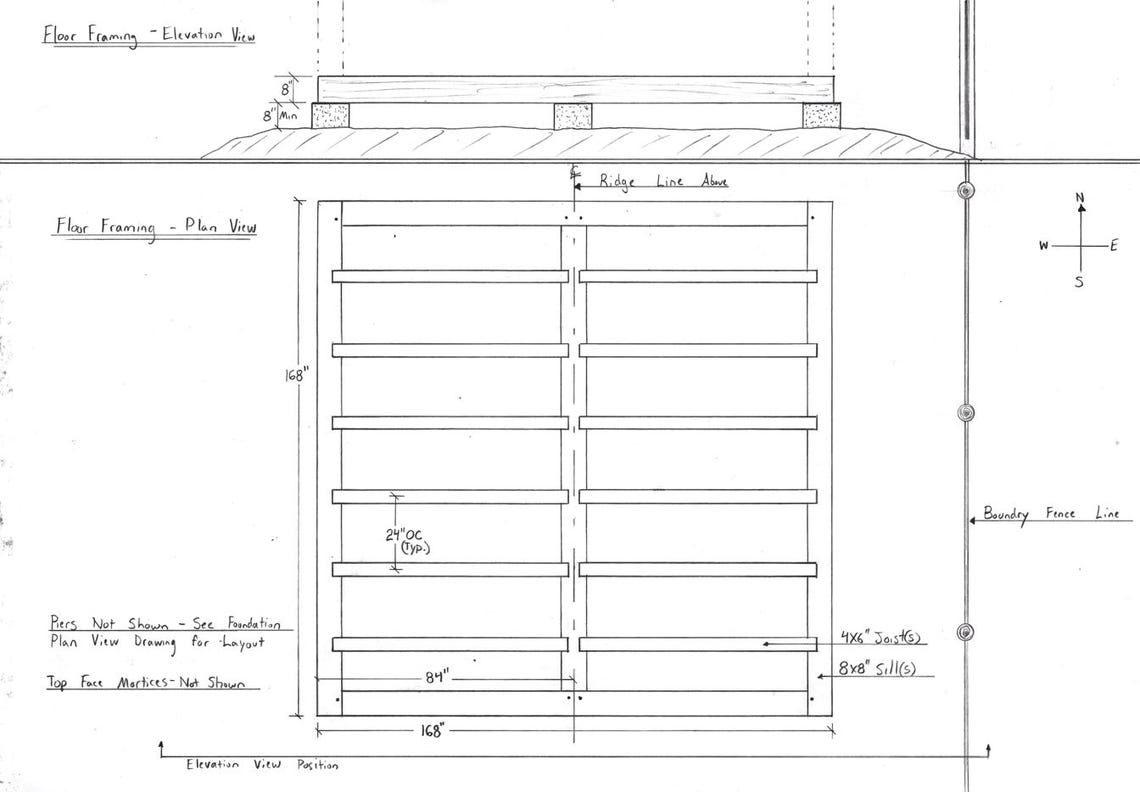 14'x14' Timber Frame Kit- 100% Precut, Labeled and Ready to Assemble - Etsy