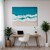 Ocean Textured Canvas Art | Sea Beach Artwork | Wall Plaster 3D Art ...