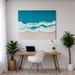 Ocean Textured Canvas Art | Sea Beach Artwork | Wall Plaster 3D Art ...