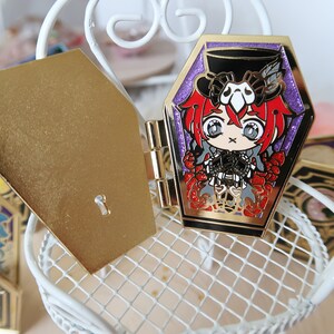 TWST: Coffin Style Hinged Enamel Pins - Etsy