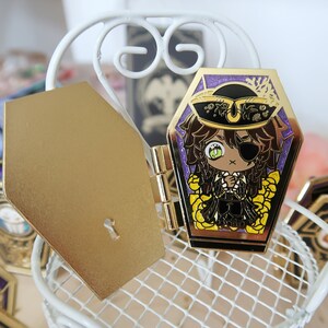TWST: Coffin Style Hinged Enamel Pins - Etsy