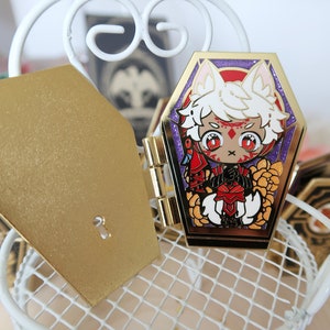 TWST: Coffin Style Hinged Enamel Pins - Etsy