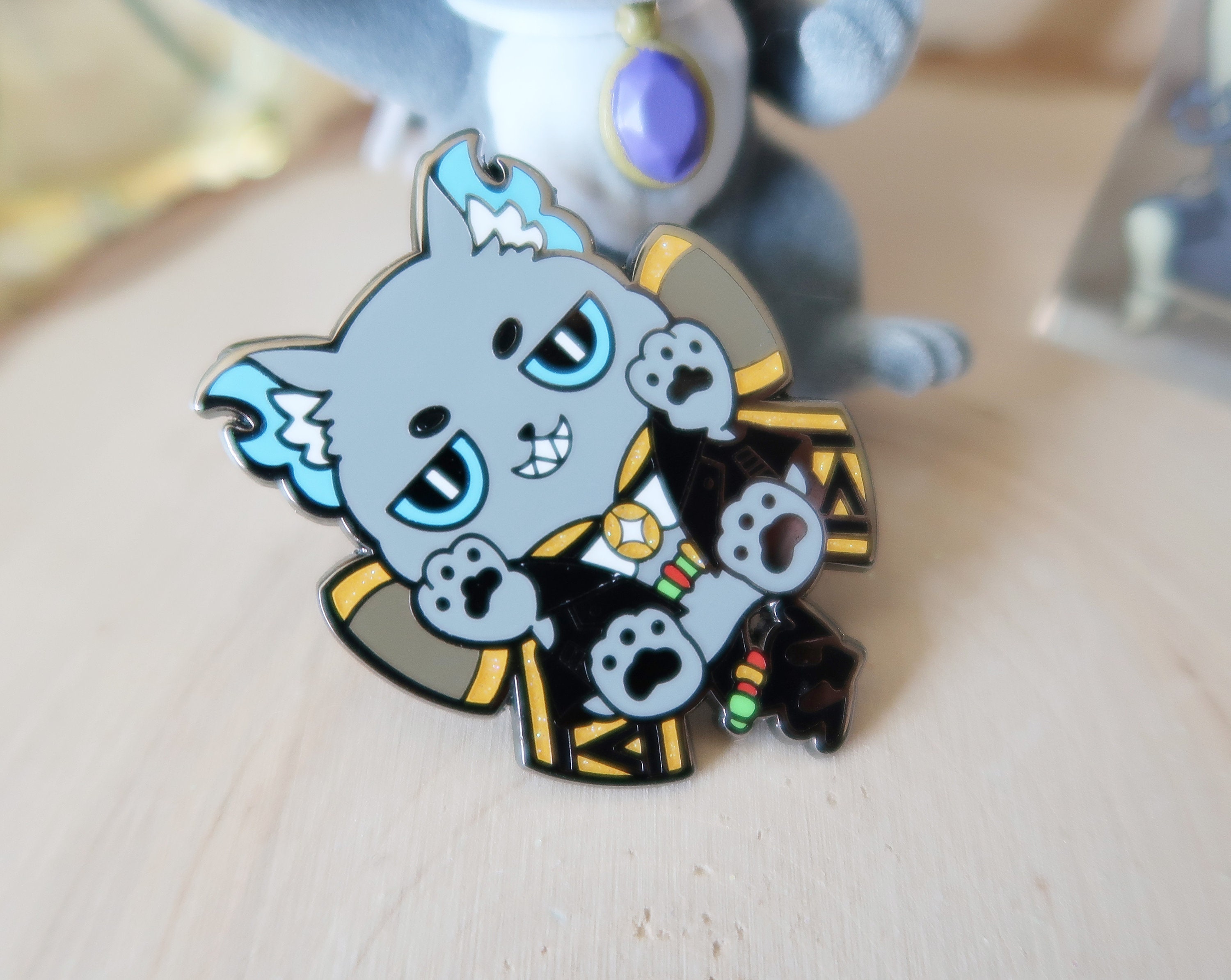TWST: Mystery Dorm Grim Pins - Etsy