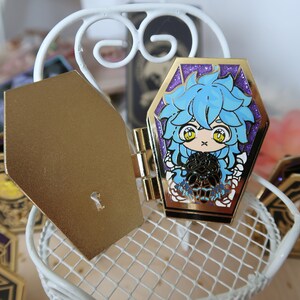 TWST: Coffin Style Hinged Enamel Pins - Etsy