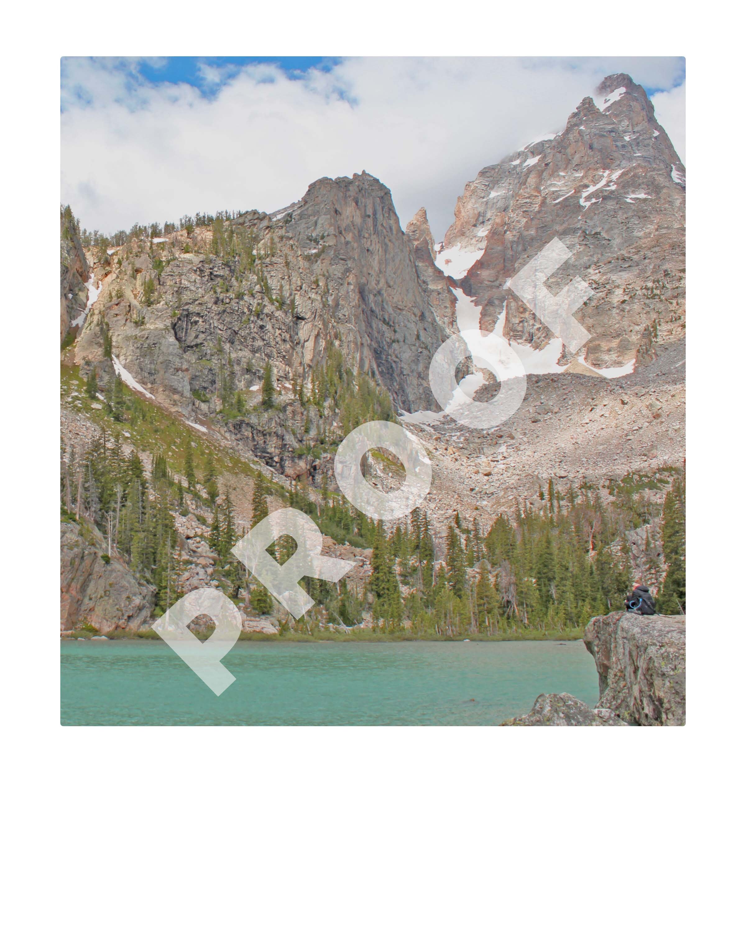 National Park Polaroid Posters (set of 3) | Grand Teton National Park ...