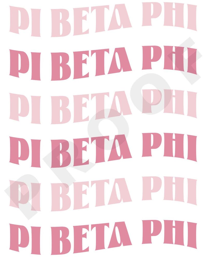 Pi Beta Phi Print | Pi Phi | Digital Poster - Etsy