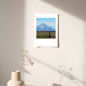 National Park Polaroid Posters (set of 3) | Grand Teton National Park ...