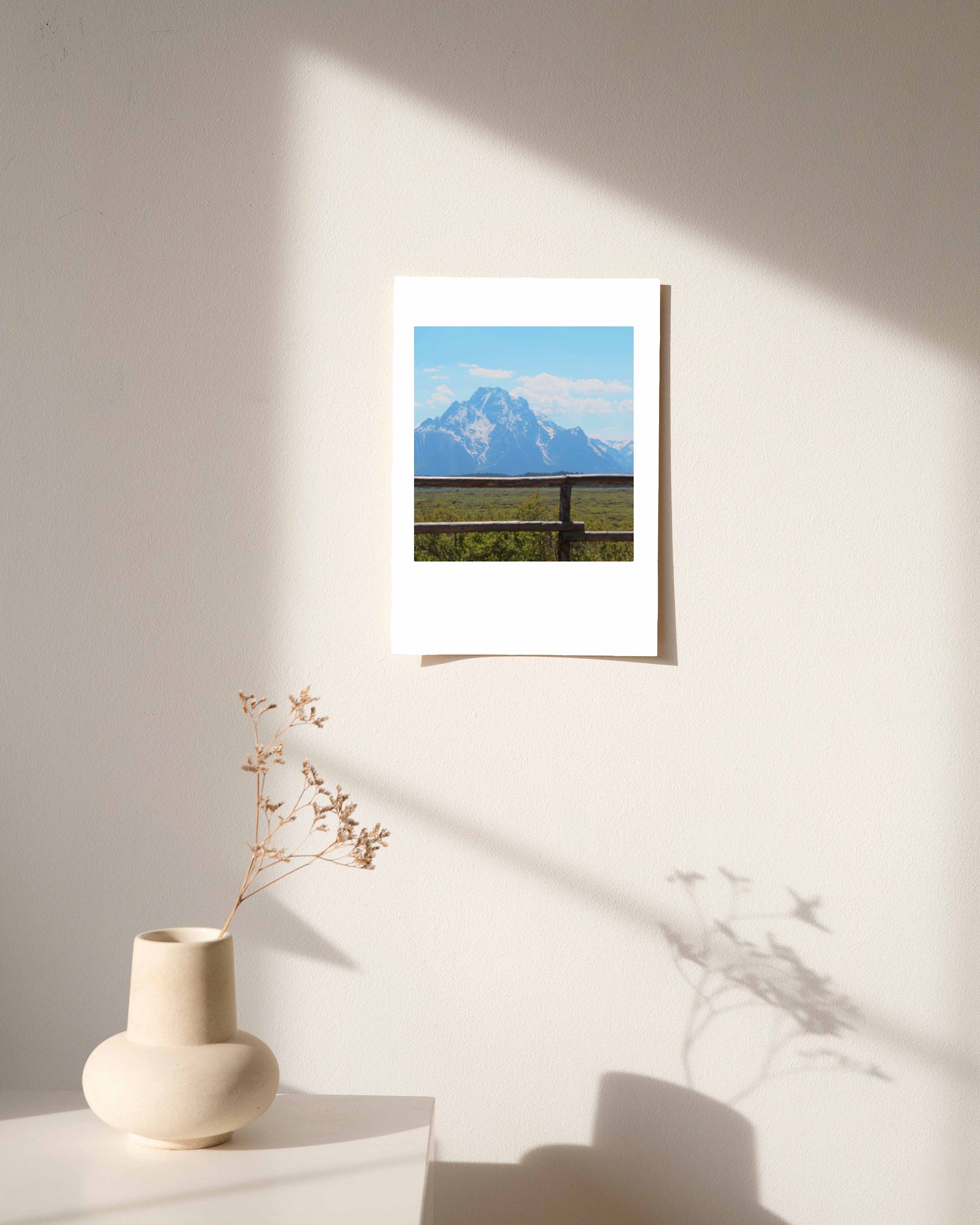 National Park Polaroid Posters (set of 3) | Grand Teton National Park ...