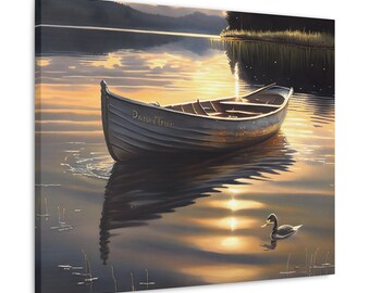 Rowboat Art - Etsy