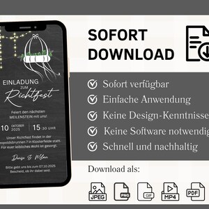 Invitation to the Topping-out Ceremony Table of Lights - Etsy