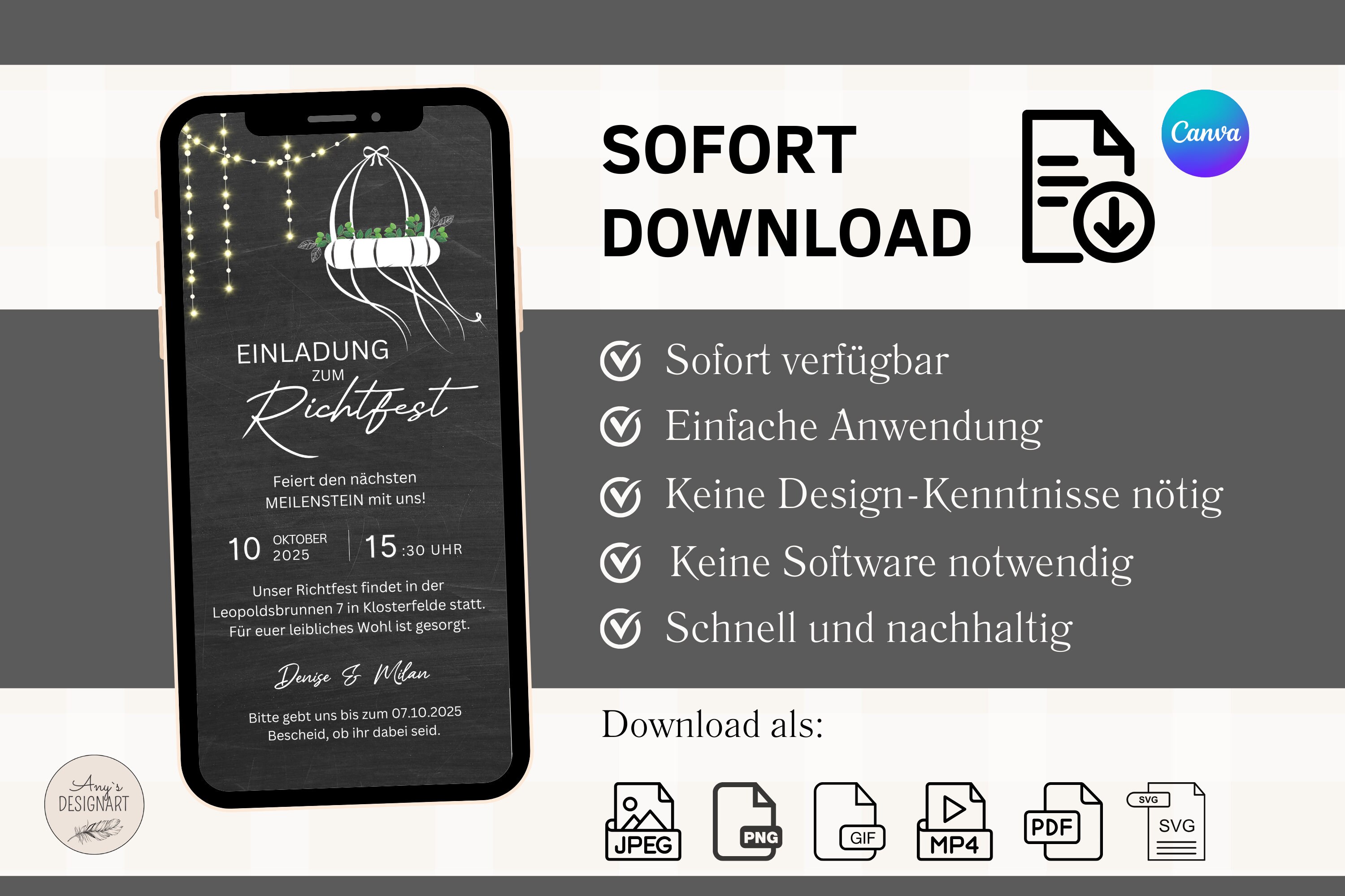 Invitation to the Topping-out Ceremony Table of Lights - Etsy