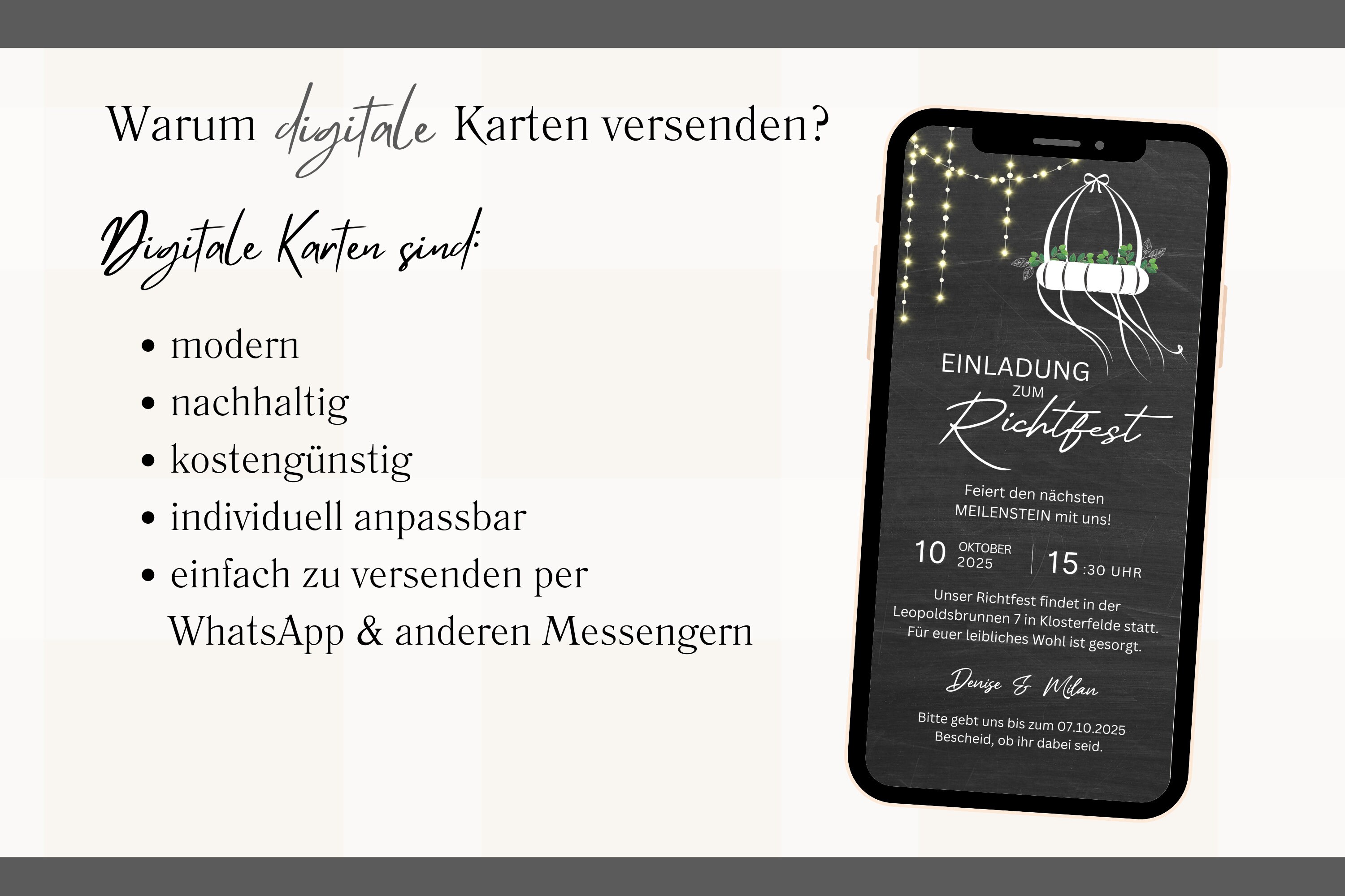 Invitation to the Topping-out Ceremony Table of Lights - Etsy