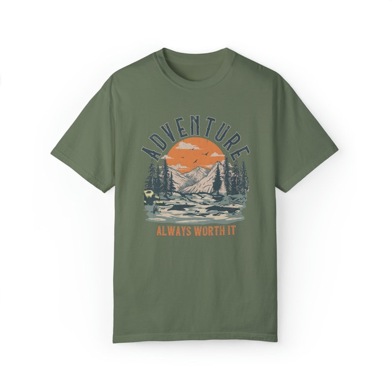 Nature Adventure Shirt. Scenic Hiking Camping Tee. Wanderlust ...