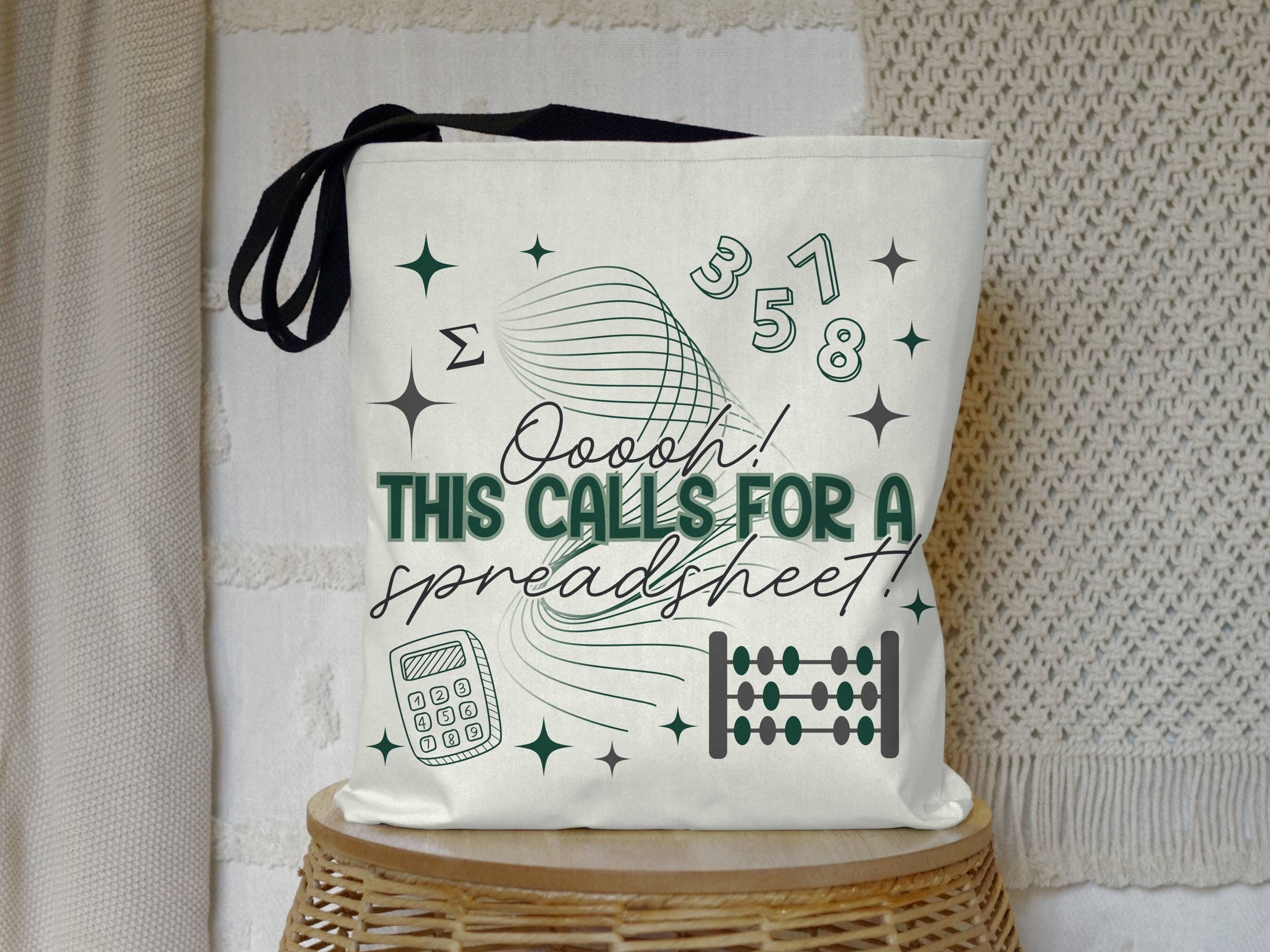 Funny Accountant Tote Bag. Cute Thank You Gift for CPA. - Etsy