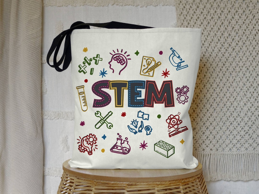 STEM Teacher Tote Bag. Science Technology Engineering Math Specials ...