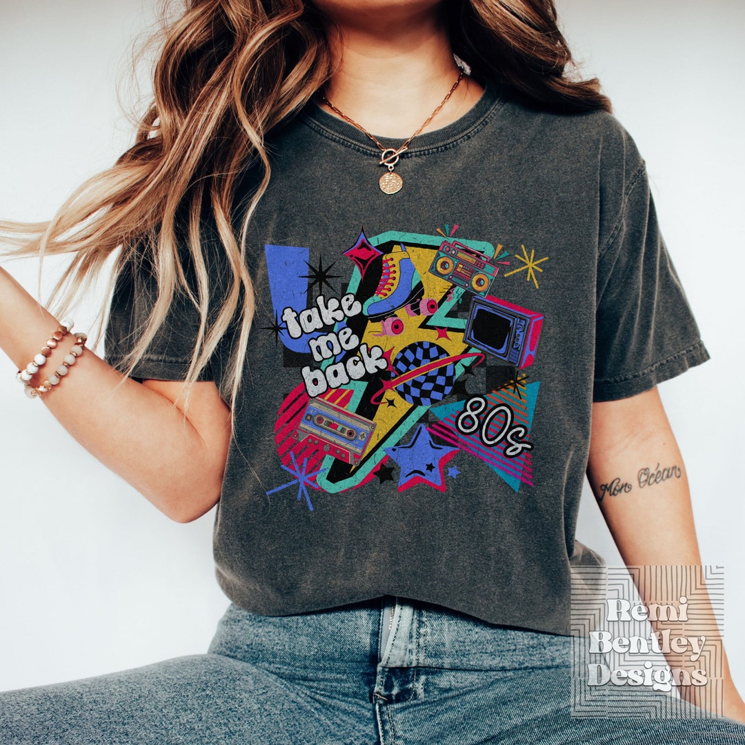 Retro Take Me Back to the 80s Shirt. Groovy 80s Aesthetic - Etsy