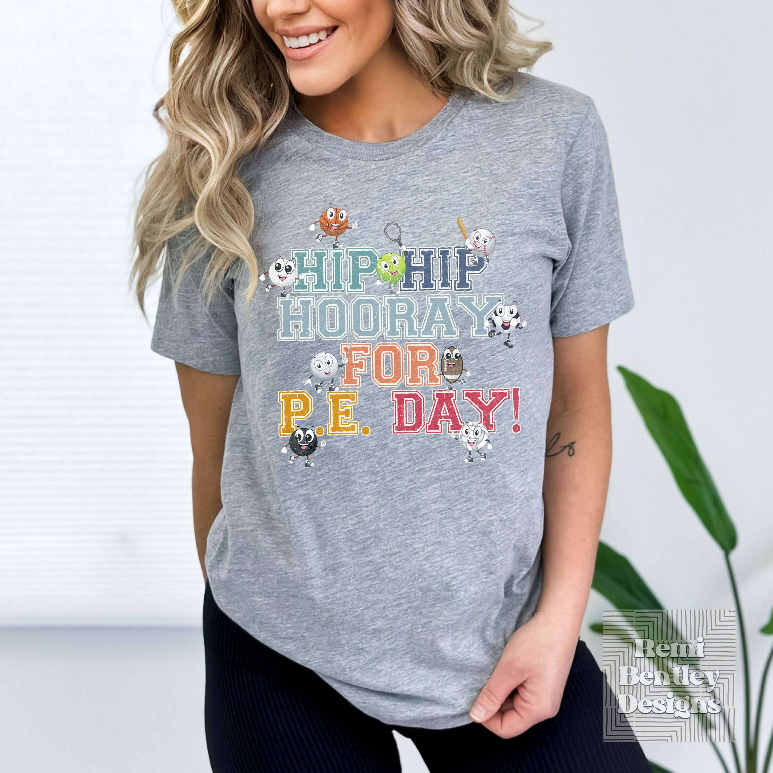 Hooray for PE Day Teacher Shirt. Physical Education Teacher - Etsy