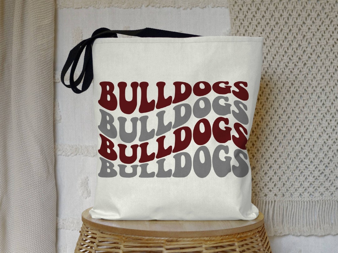 Custom Mascot Tote. School Spirit Bag. Team Matching Bags. Personalized ...