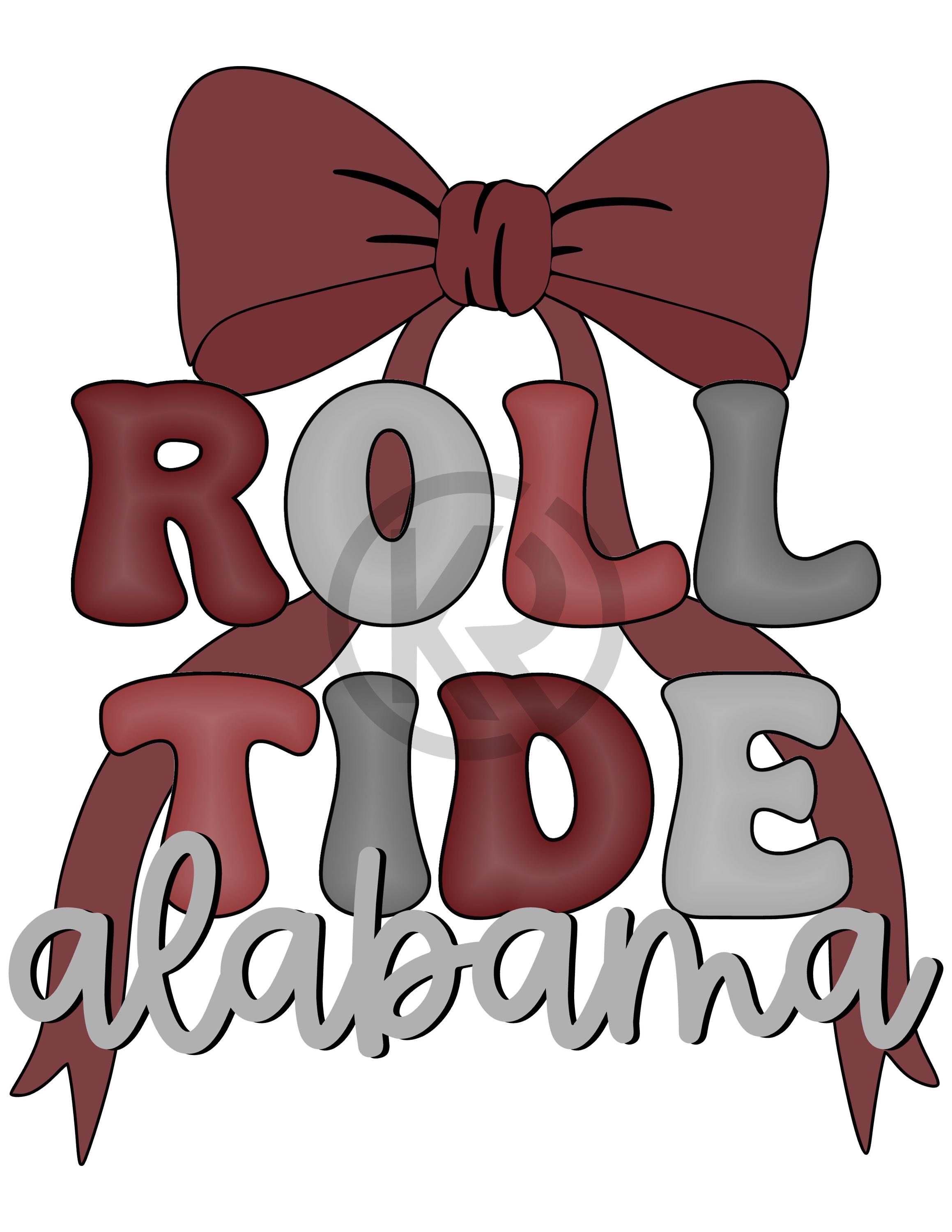 Crimson Bubble Bow Design - Etsy