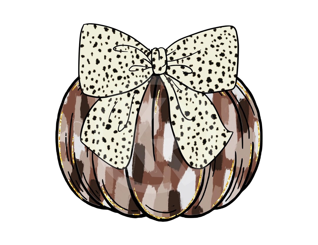 Brush Stroke Pumpkin - Etsy