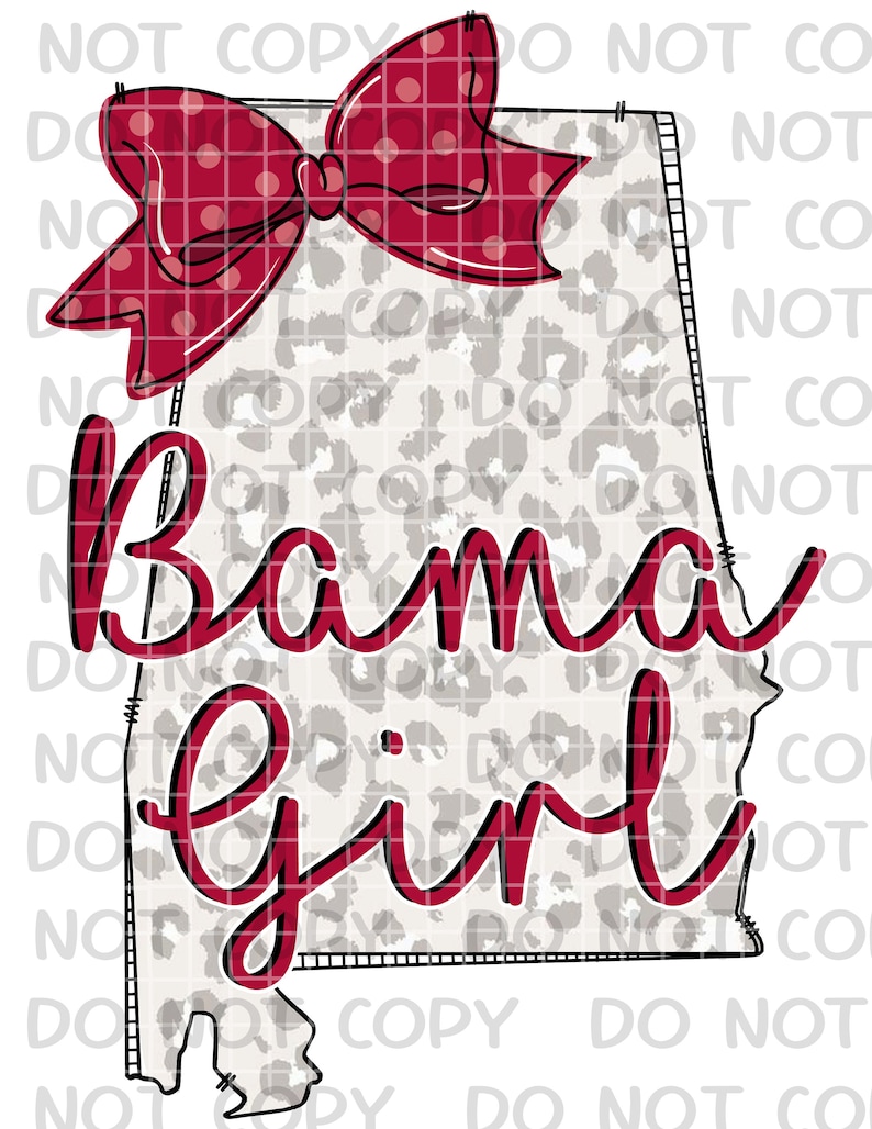 Bama Girl PNG - Etsy