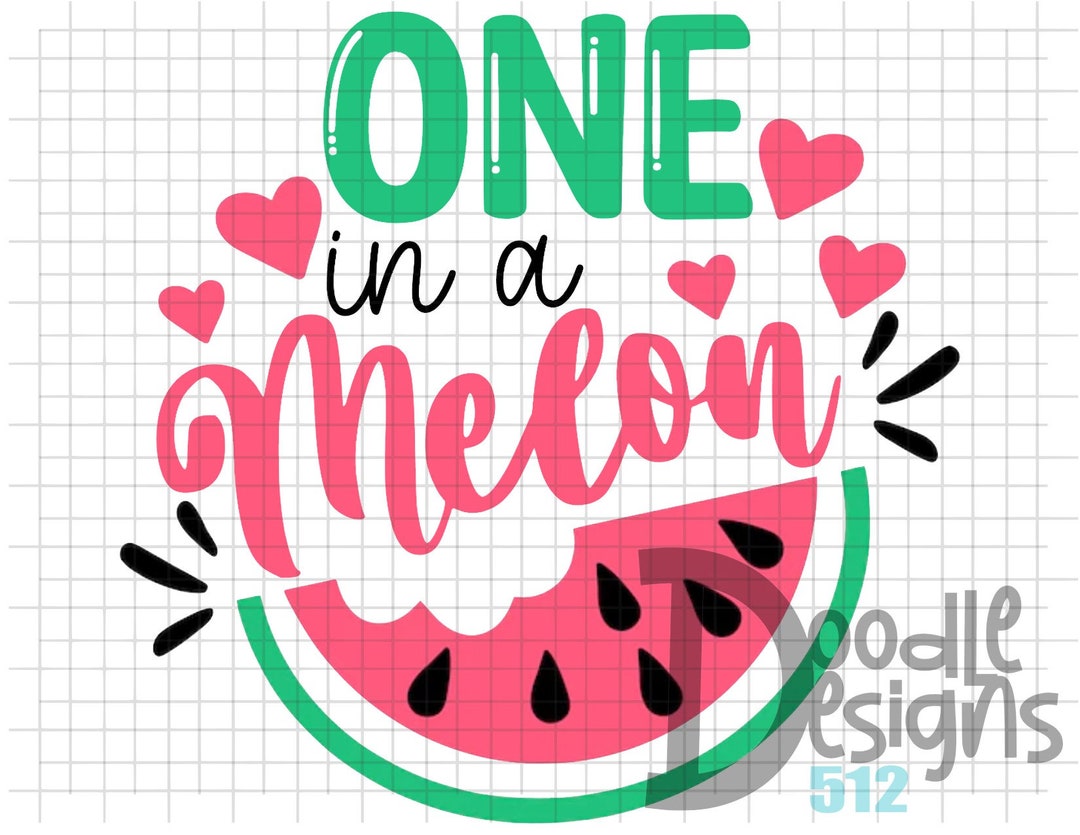 One in A Melon Design - Etsy