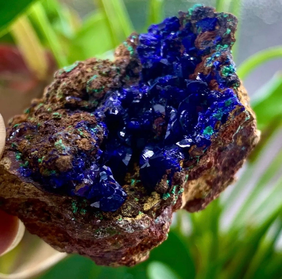 Your Choice Shiny Deep Blue Raw Piece of Azurite - Etsy