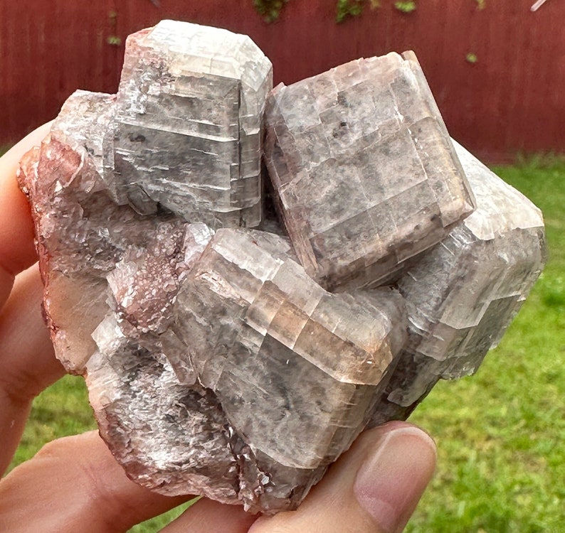 New Find Hematoid QR Code Square Red Benz Chocolate Calcite - Etsy