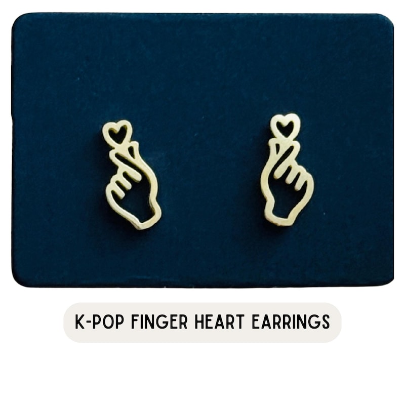 Bts Earring Stud - Etsy
