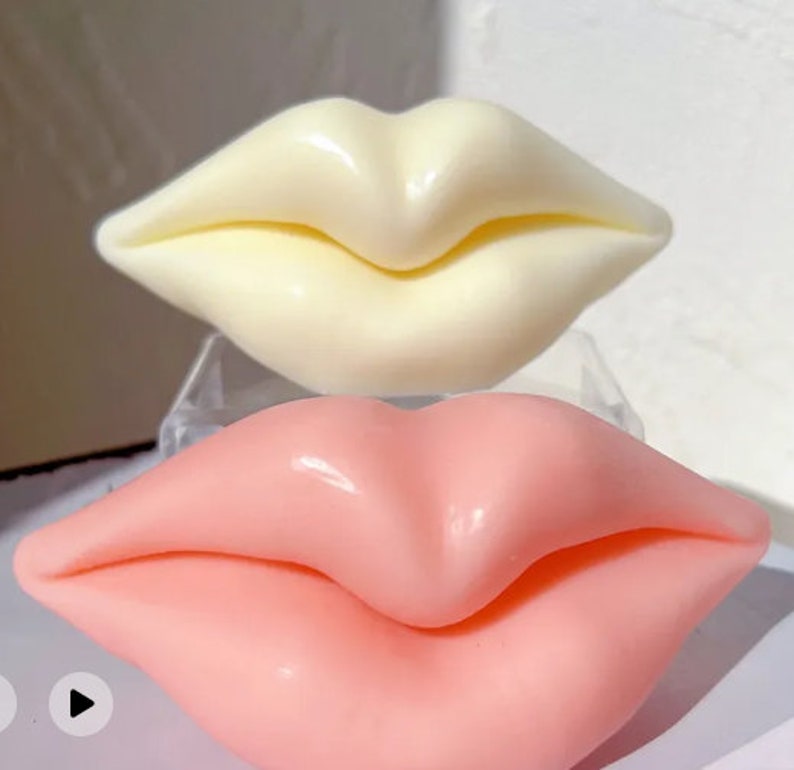 3D Human Kiss Lip Mouth Candle - Etsy