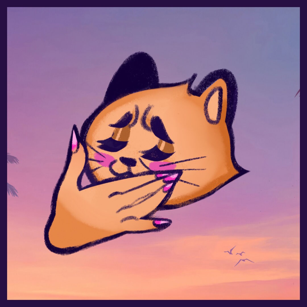 Goofy Gatos Sticker Pack - Etsy
