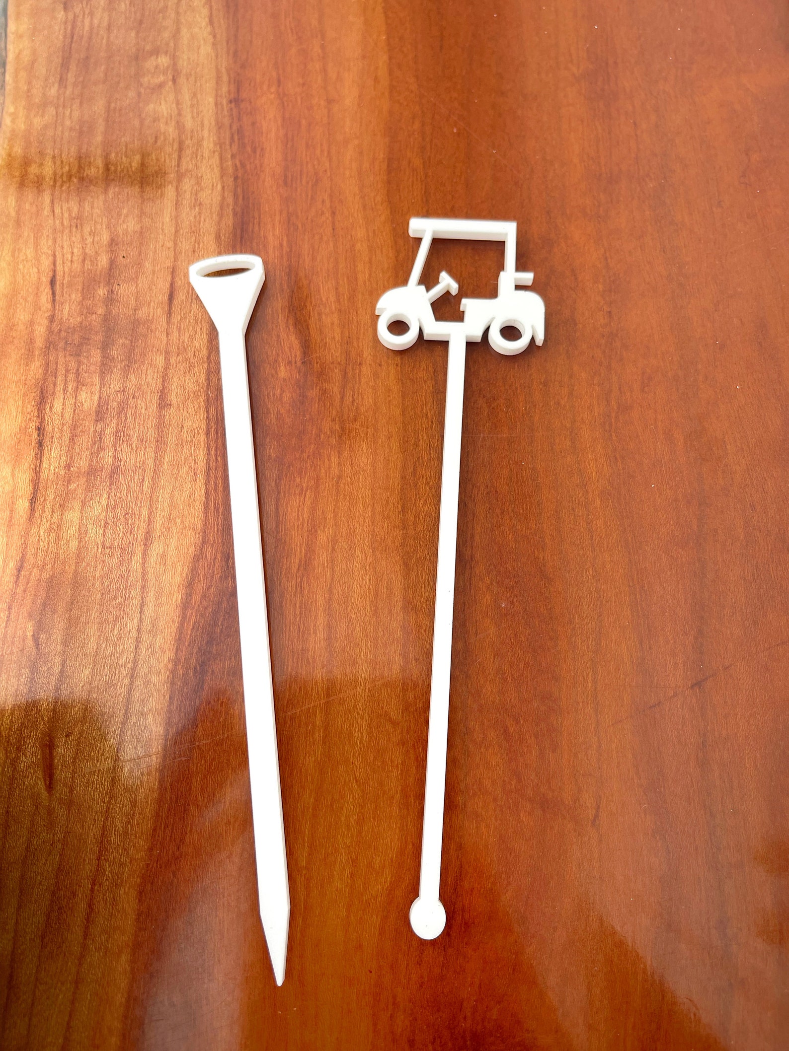 Acrylic Golf Theme Stir Sticks, Golf Partee, Golf Tee Stir Sticks, Golf ...