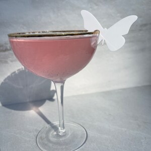 Butterfly Drink Tags, Butterfly Drink Clip, Garden Party, Butterfly ...