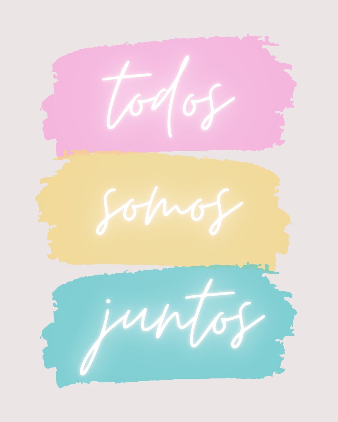 Spanish Classroom Posters - Helado Colorway - Etsy