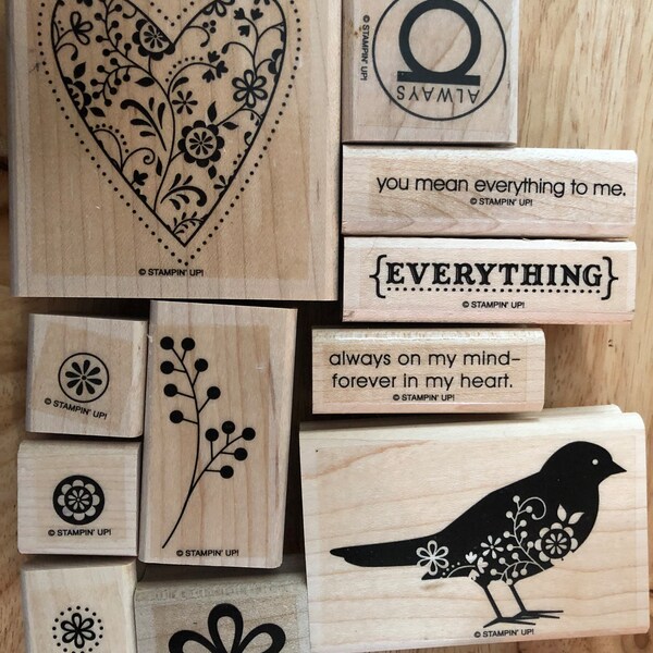 Stampin up Retired Stamps - Etsy