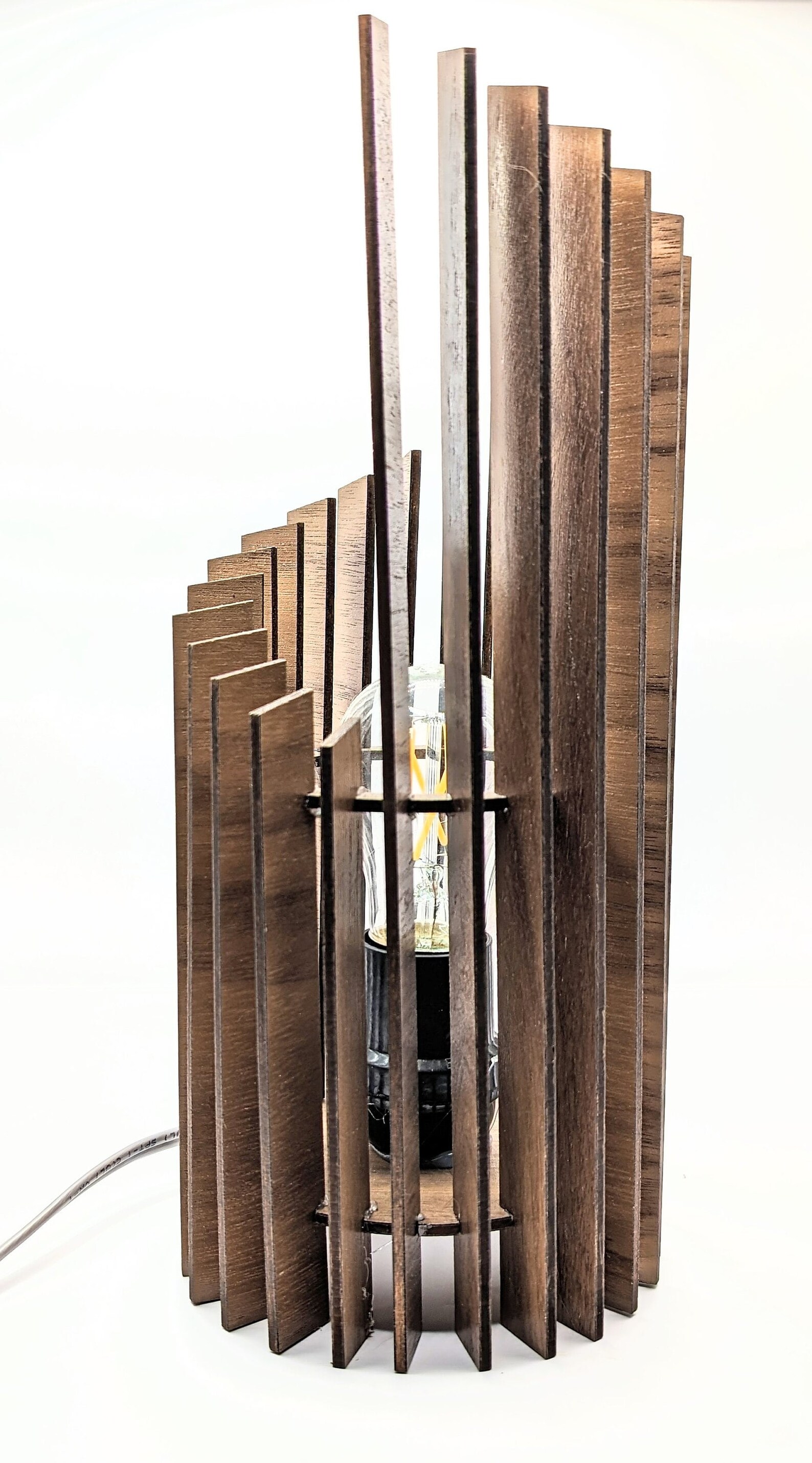 Geometric Laser Cut Lighting Unique Hanging/tabletop Wood Decor - Etsy