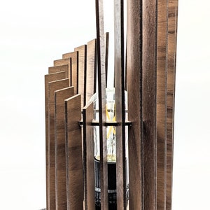 Geometric Laser Cut Lighting Unique Hanging/tabletop Wood Decor - Etsy