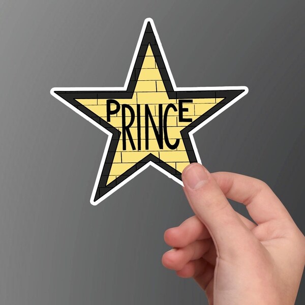 Prince Sticker - Etsy