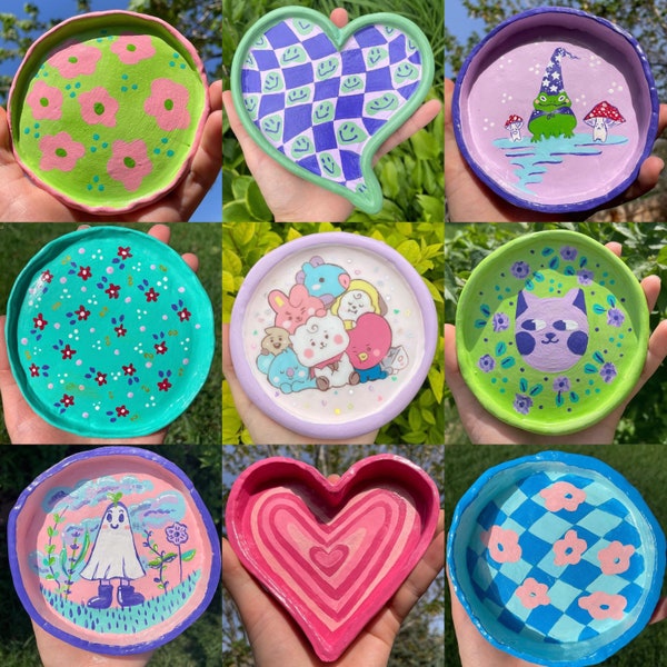 Clay Trinket Dish - Etsy