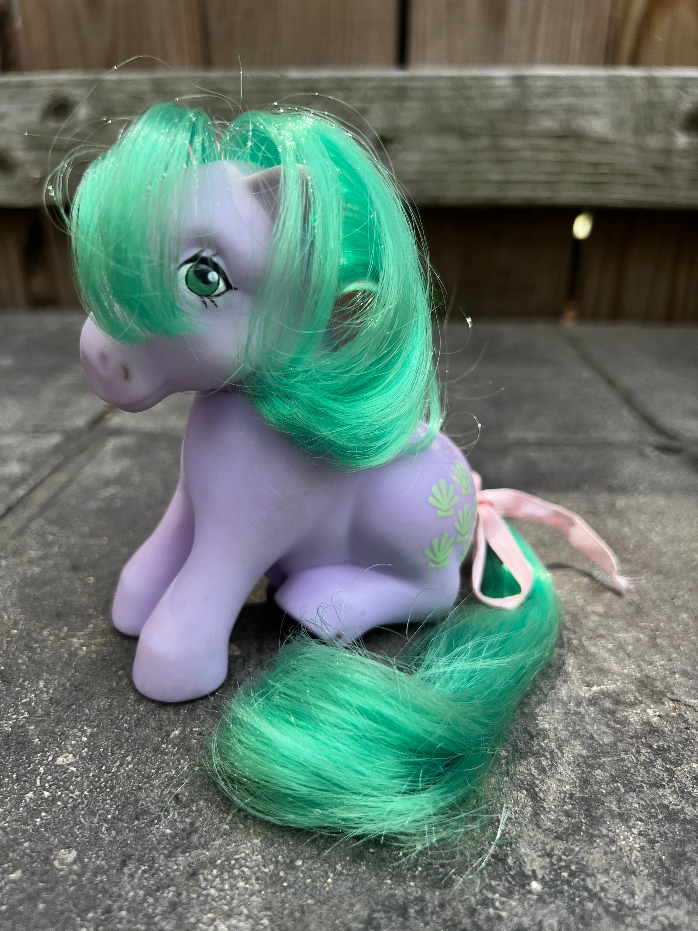 Hasbro My Little Ponysea Shell, Year 2 Earth Pony From 1983 Great ...