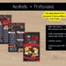 Digital Display TV Menu Board Template Static Digital Menu Board ...