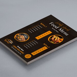 Editable Weekly Specials Flyer Template Food Menu Restaurant Menu ...