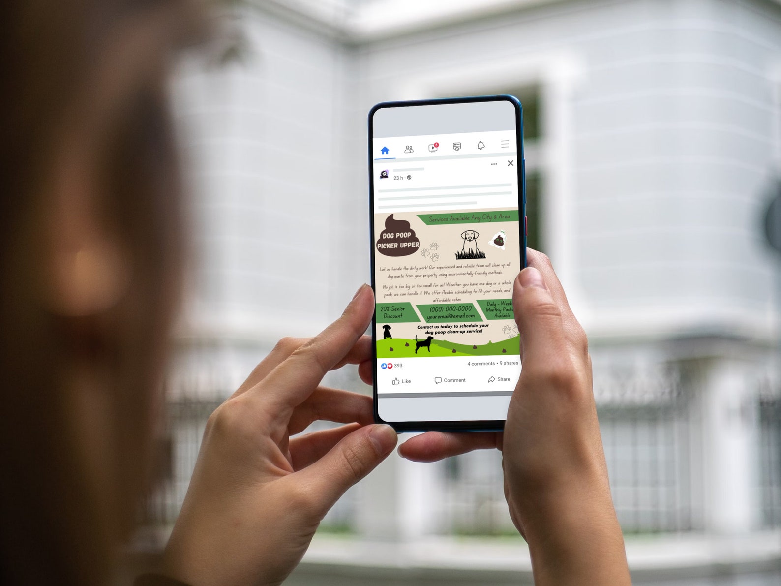 Dog Poop Cleaning Service Premade Dog Poop Scooping Flyer Templates ...